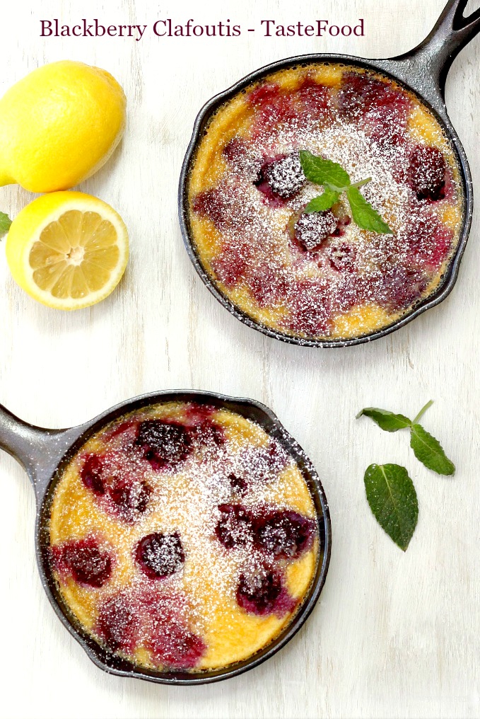 Blackberry Clafoutis – TasteFood