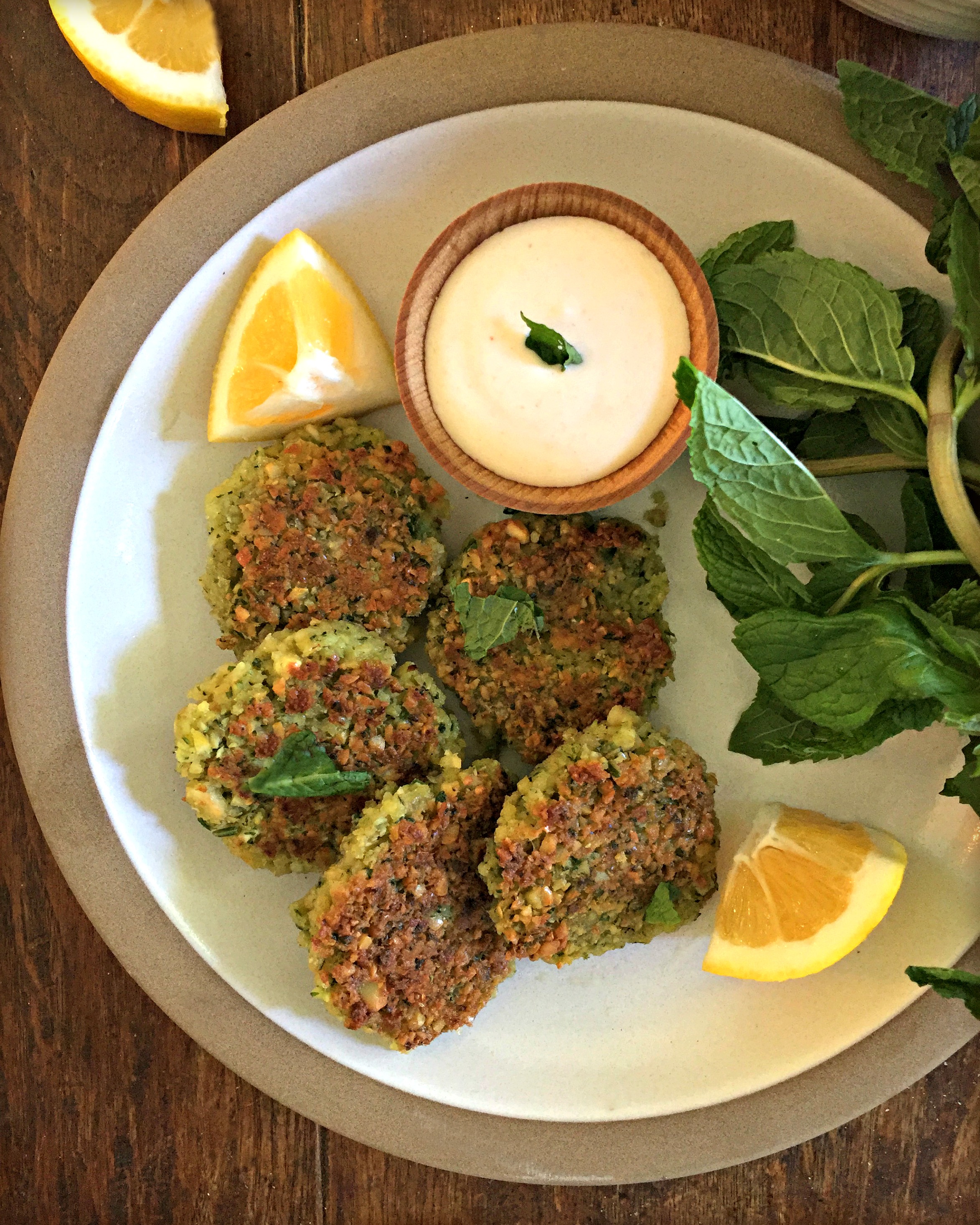 Falafel Fritters – TasteFood